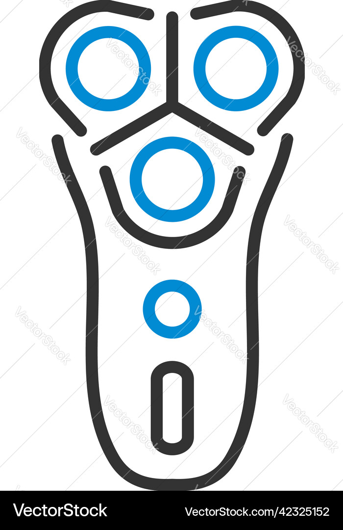 Electric shaver icon Royalty Free Vector Image
