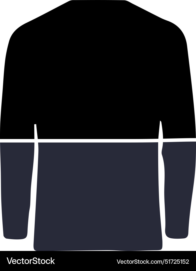 Long sleeve essential t-shirt design Royalty Free Vector