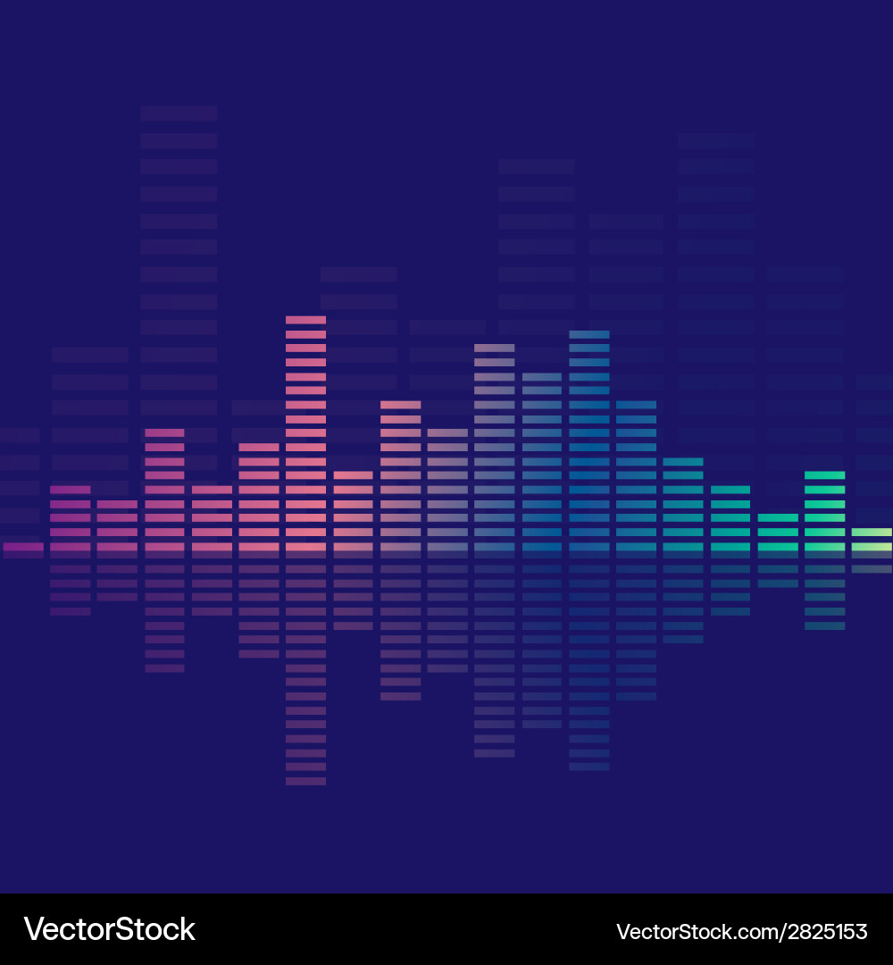 Equalizer Royalty Free Vector Image - VectorStock