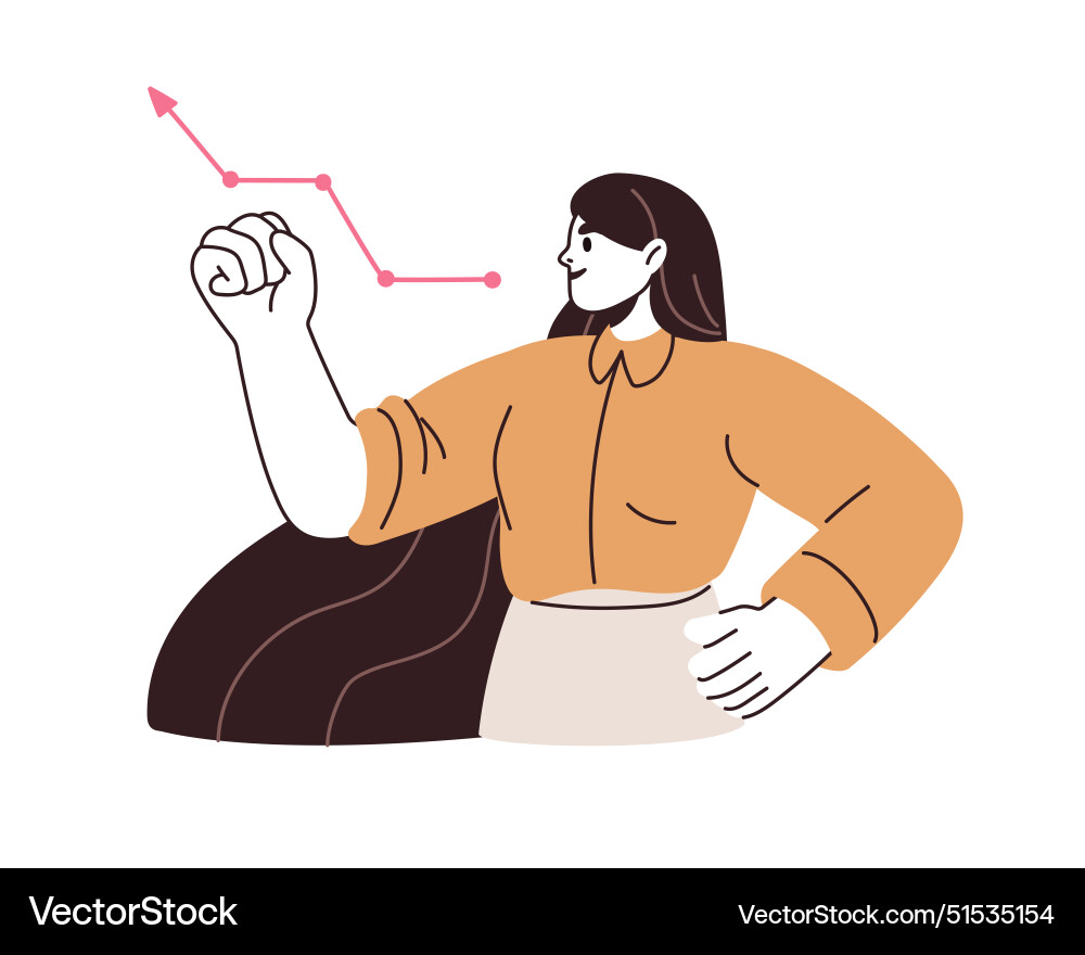 Growth progress and development concept Royalty Free Vector