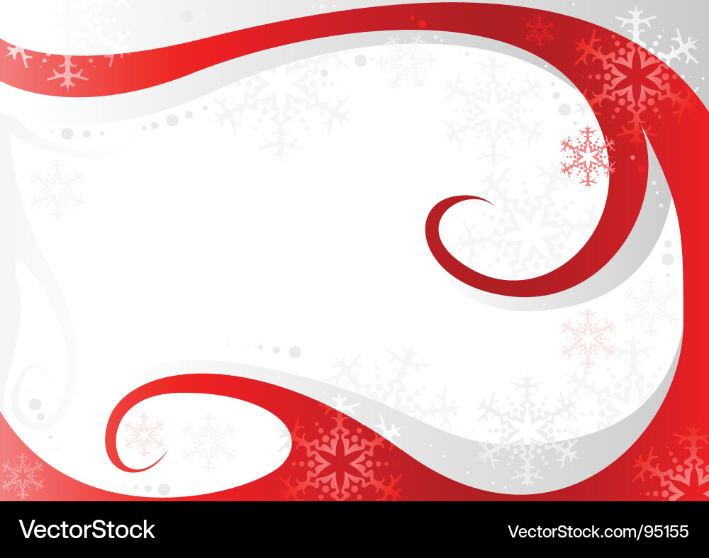Red-white christmas Royalty Free Vector Image - VectorStock