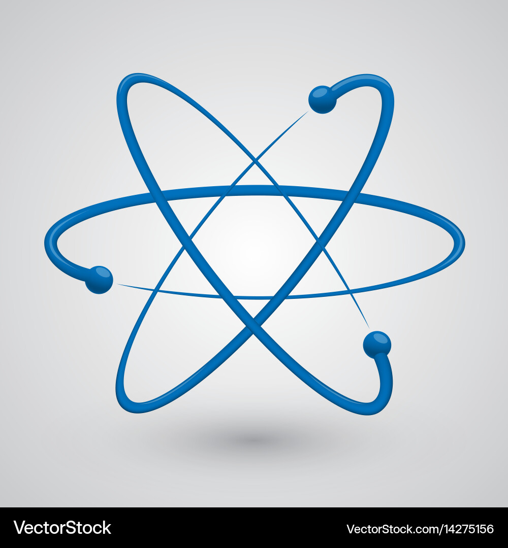 Atom Royalty Free Vector Image - VectorStock