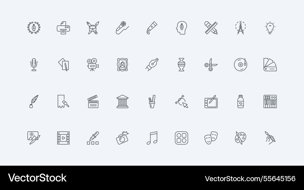 Digital art project graphic design and music Vector Image