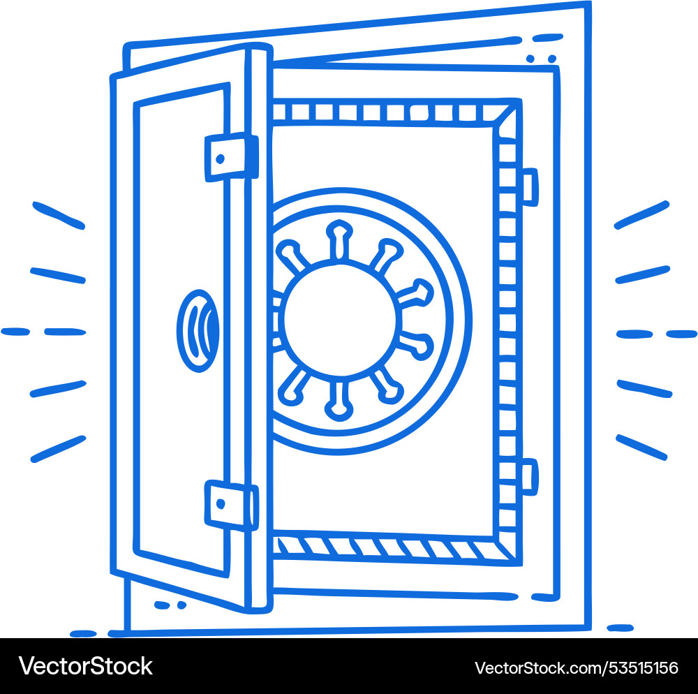 Fortress lock the ultimate solution for securing Vector Image