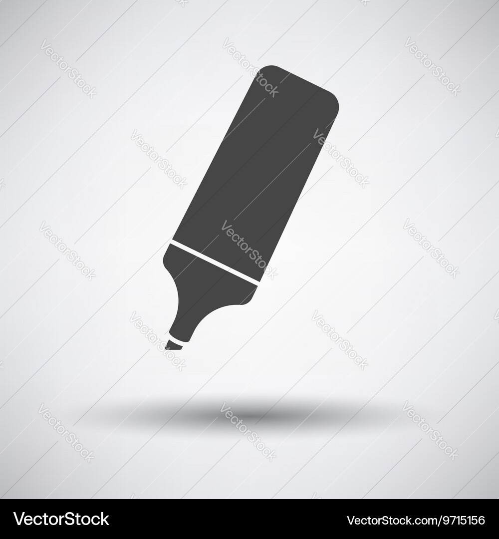 Marker icon Royalty Free Vector Image - VectorStock