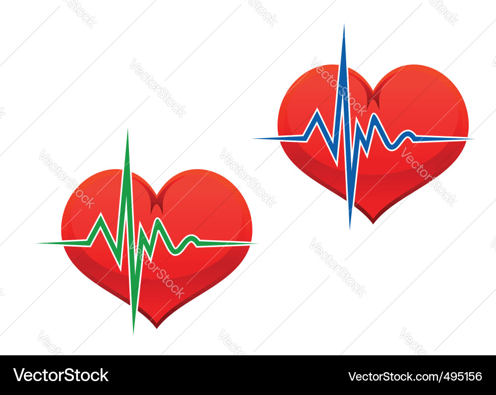 Medical graph Royalty Free Vector Image - VectorStock