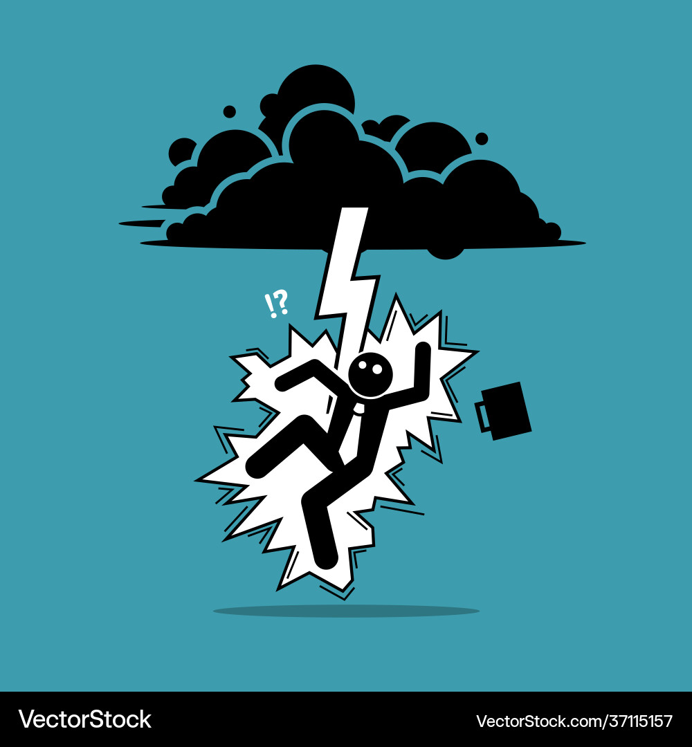 Stickman Storm Vector Images (55)
