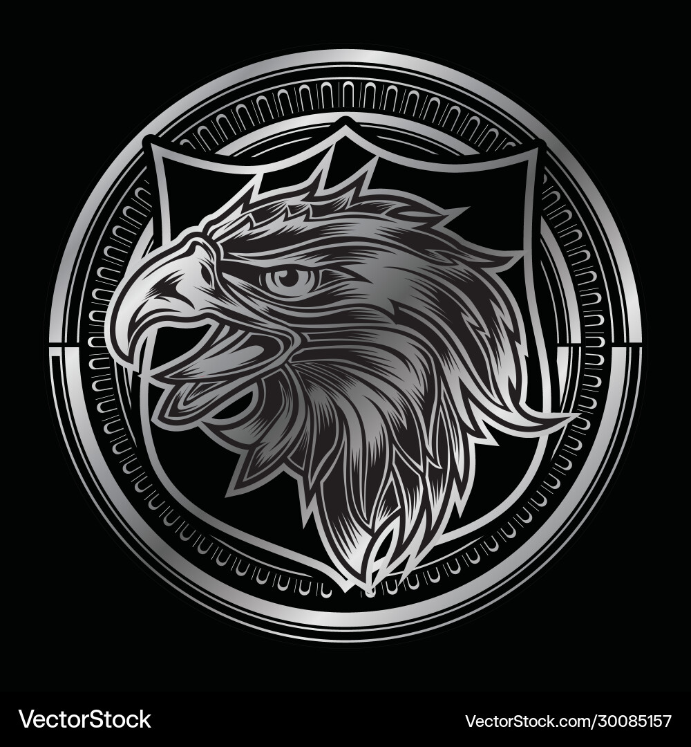 Eagle In A Circle Logo