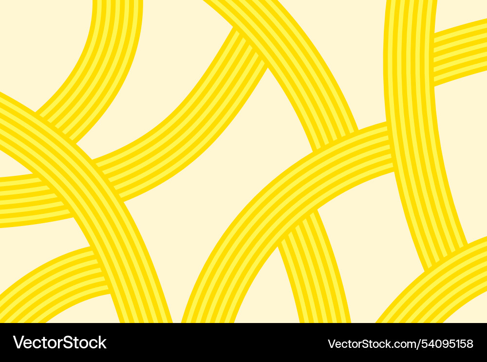 Noodle pattern poster Royalty Free Vector Image