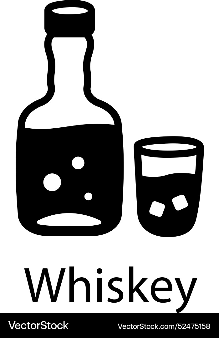 Whiskey Royalty Free Vector Image - VectorStock