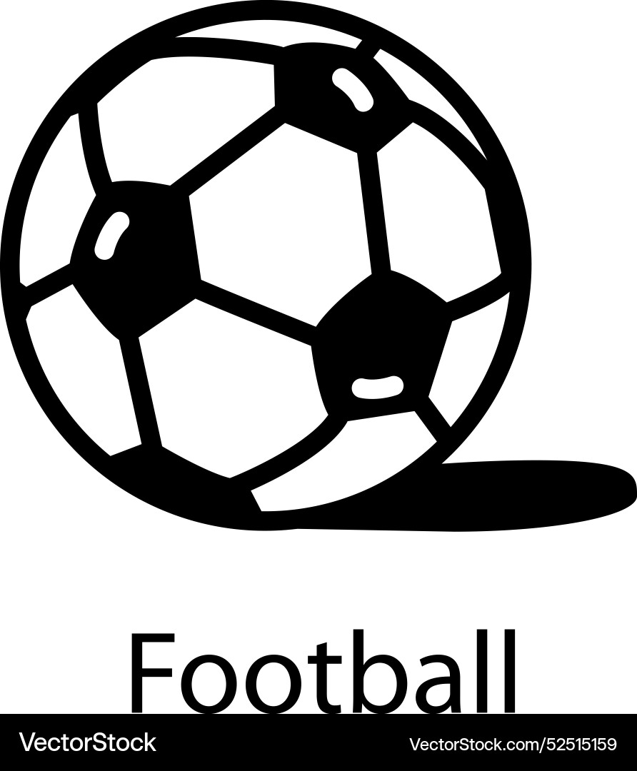 Football Royalty Free Vector Image - VectorStock