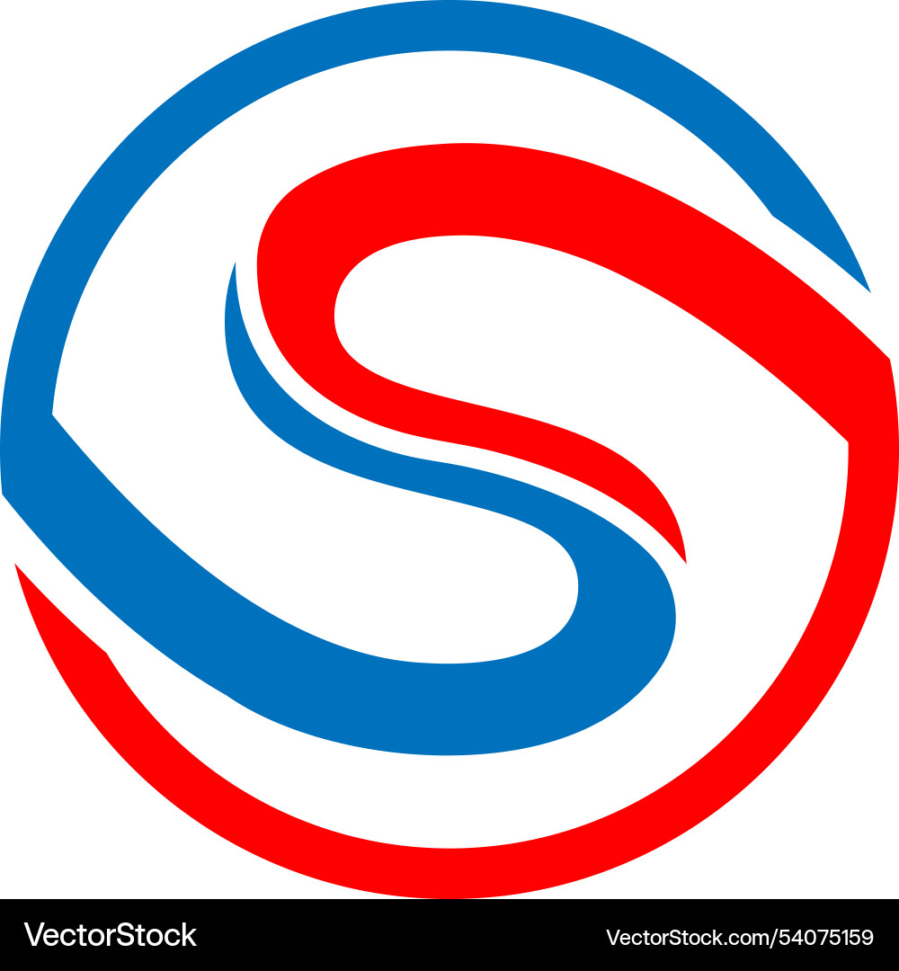 S icon logo Royalty Free Vector Image - VectorStock