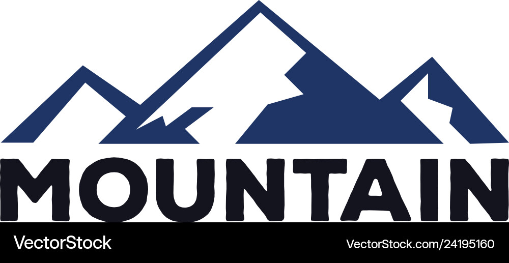 Mountains Royalty Free Vector Image - VectorStock