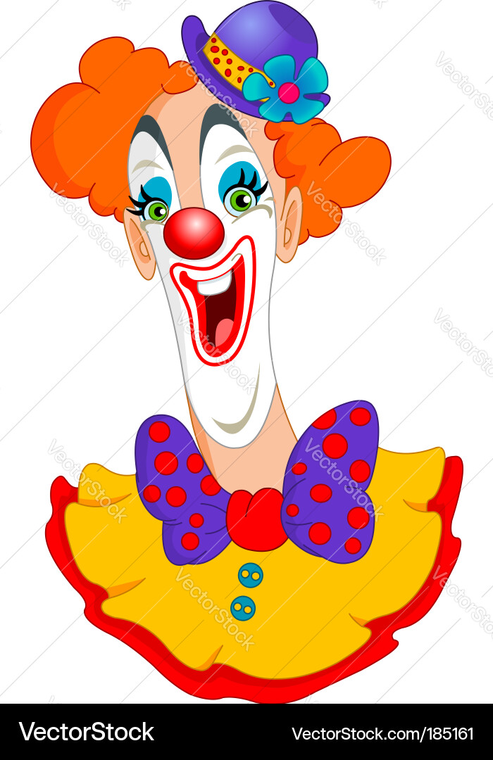Clown Royalty Free Vector Image - VectorStock