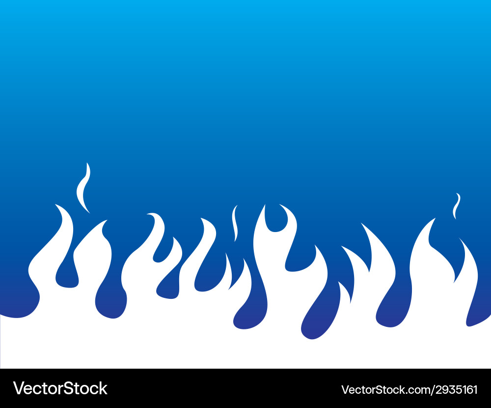 Simple white flames background Royalty Free Vector Image