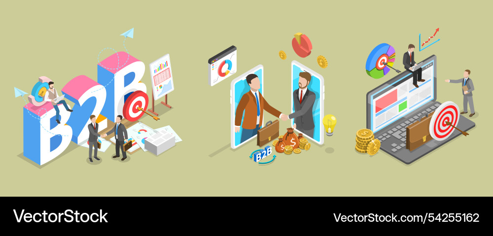 B2b Vector Images (over 430,000)