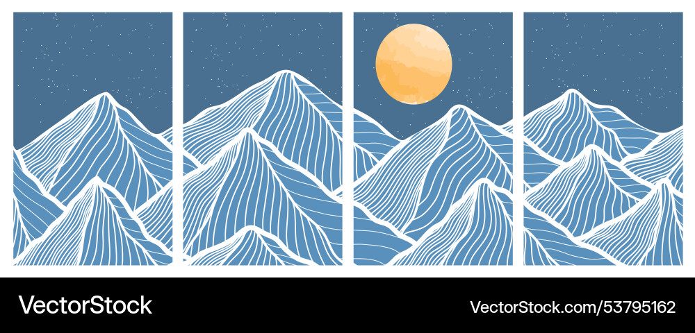 Japanese background with line wave pattern Vector Image