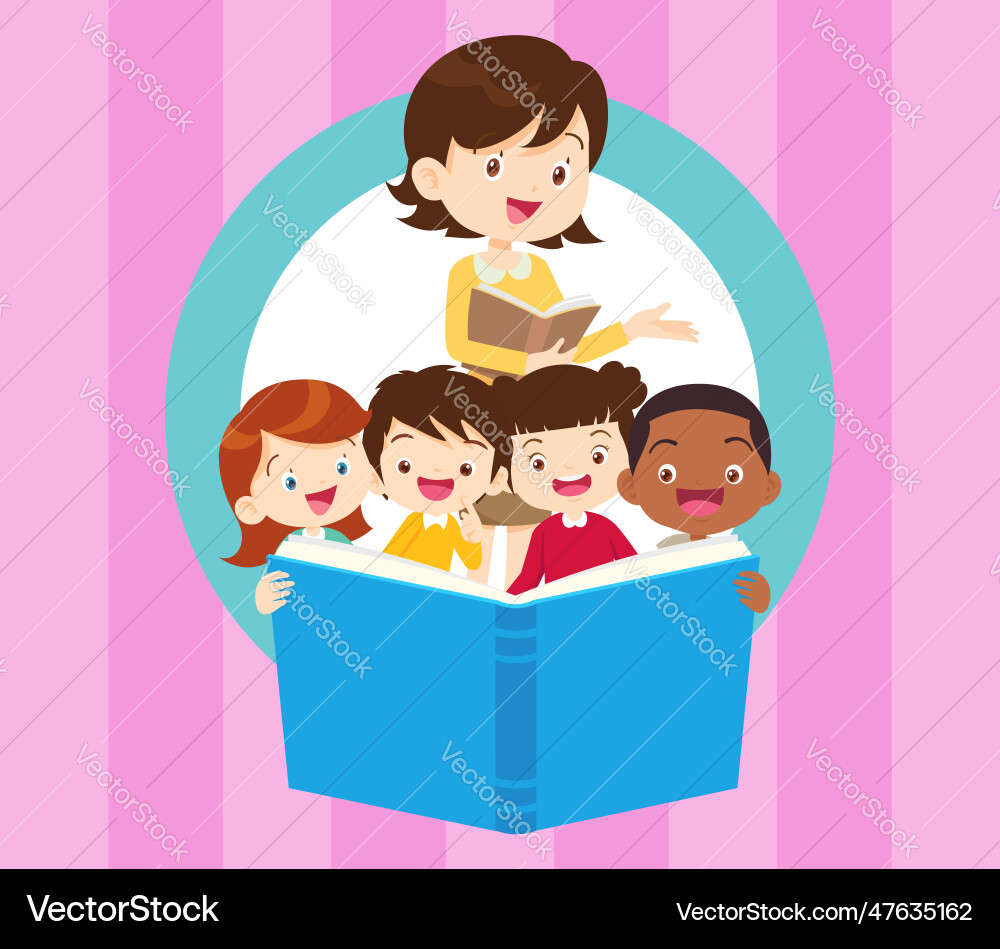 Student reading book concept 052 Royalty Free Vector Image