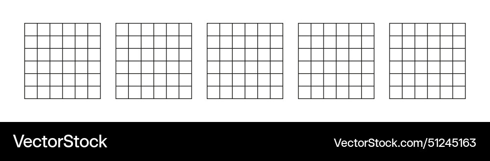 Grid pattern square lines for notebook or graph Vector Image