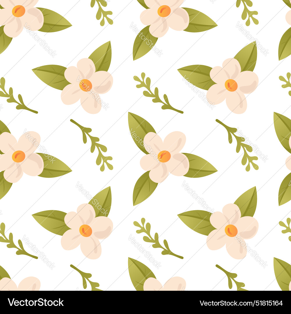 Boho chic wildflower garden bloom vintage Vector Image