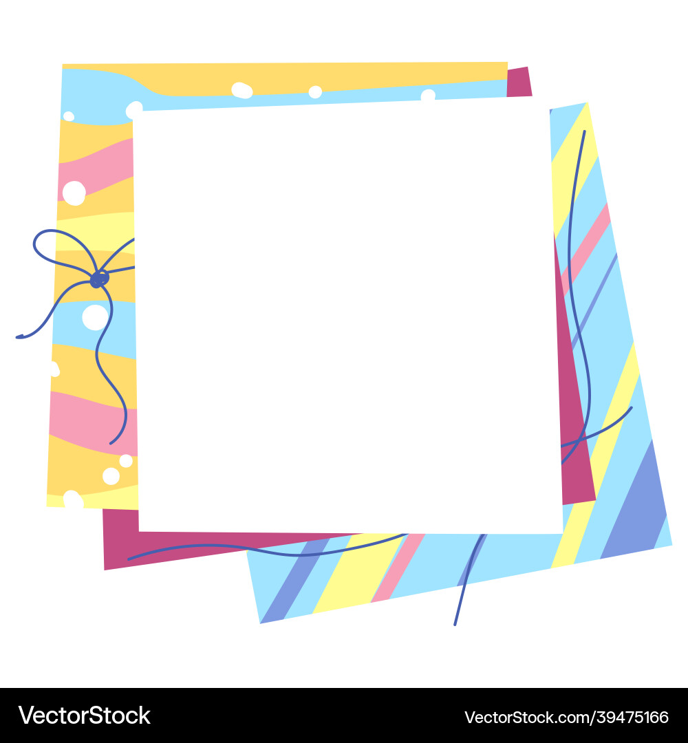Decorative frame for design celebration Royalty Free Vector