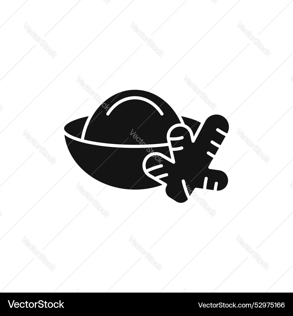 Turmeric icon symbol on white background Vector Image