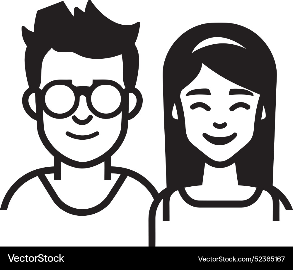 Crafting love moments couple narrativesexpressive Vector Image Crafting love moments couple narrativesexpressive Vector Image
