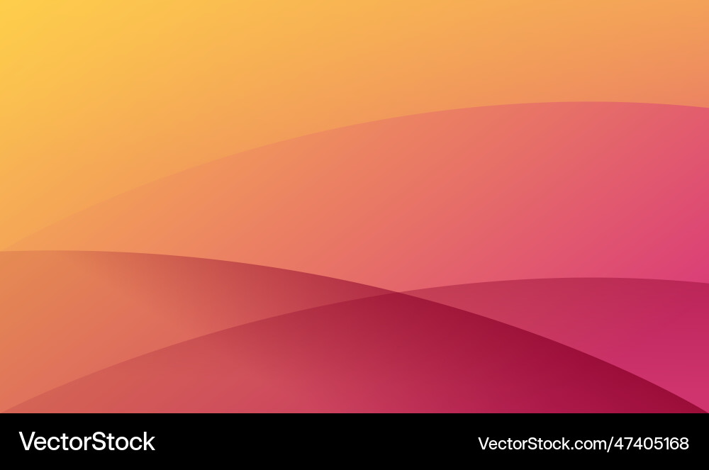 Orange color gradient background modern Royalty Free Vector