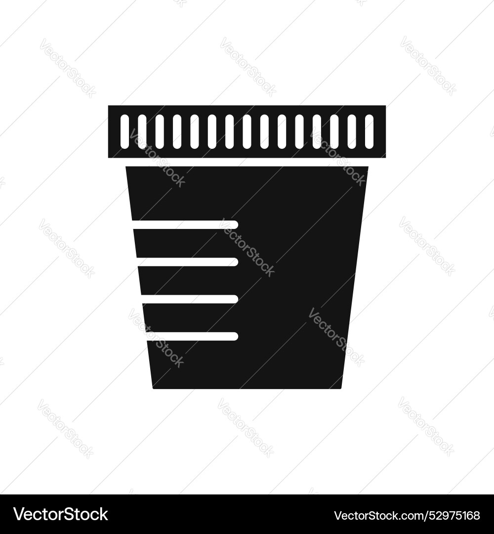 Urine icon symbol on white background Royalty Free Vector