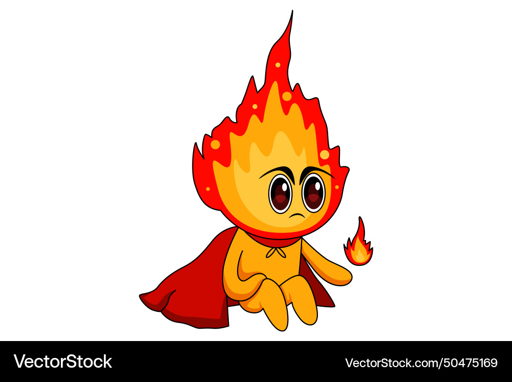 Earth element character design Royalty Free Vector Image