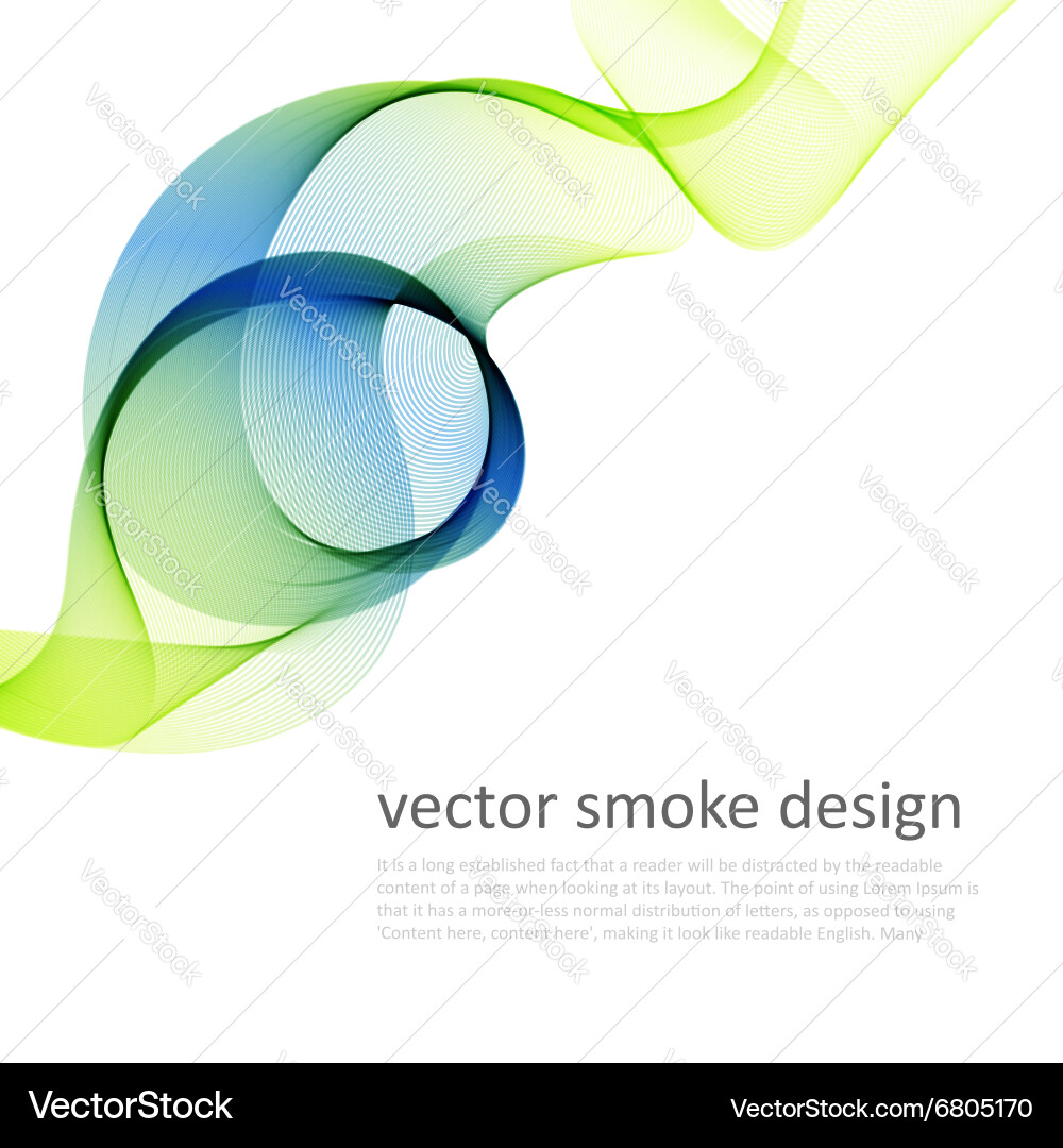 Abstract template color flyer Royalty Free Vector Image