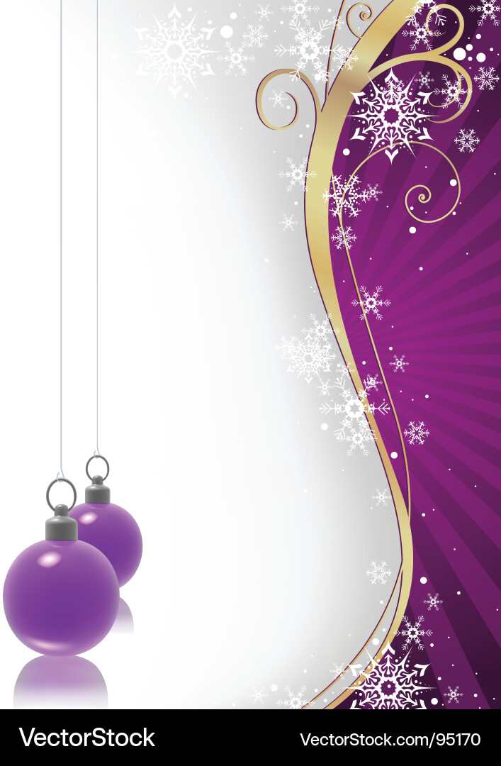 Elegant Violet Christmas Stripes Royalty Free Vector Image