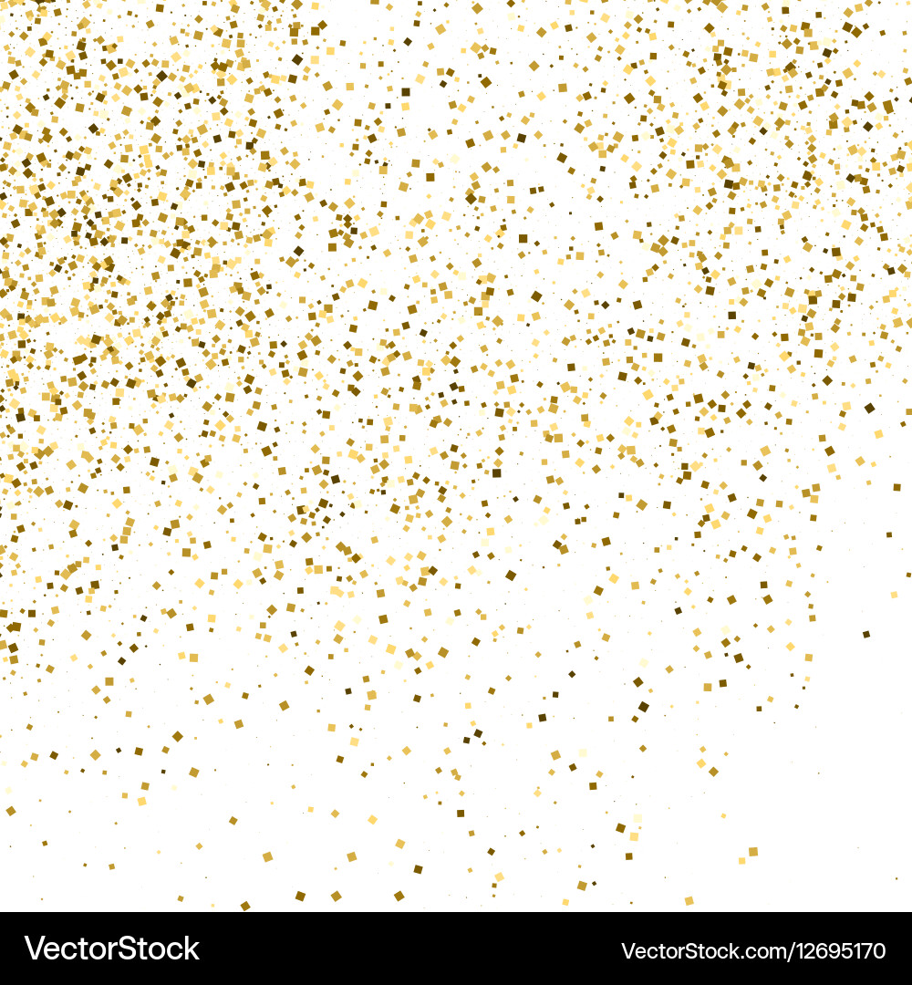 Golden Glitter Explosion Royalty Free Vector Image