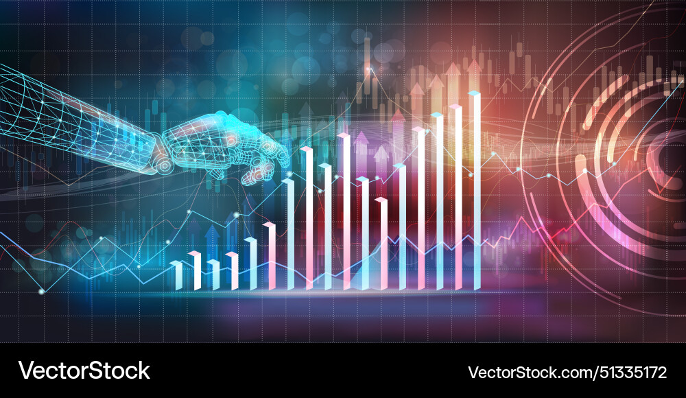 Abstract infographic on the topic of progress Vector Image