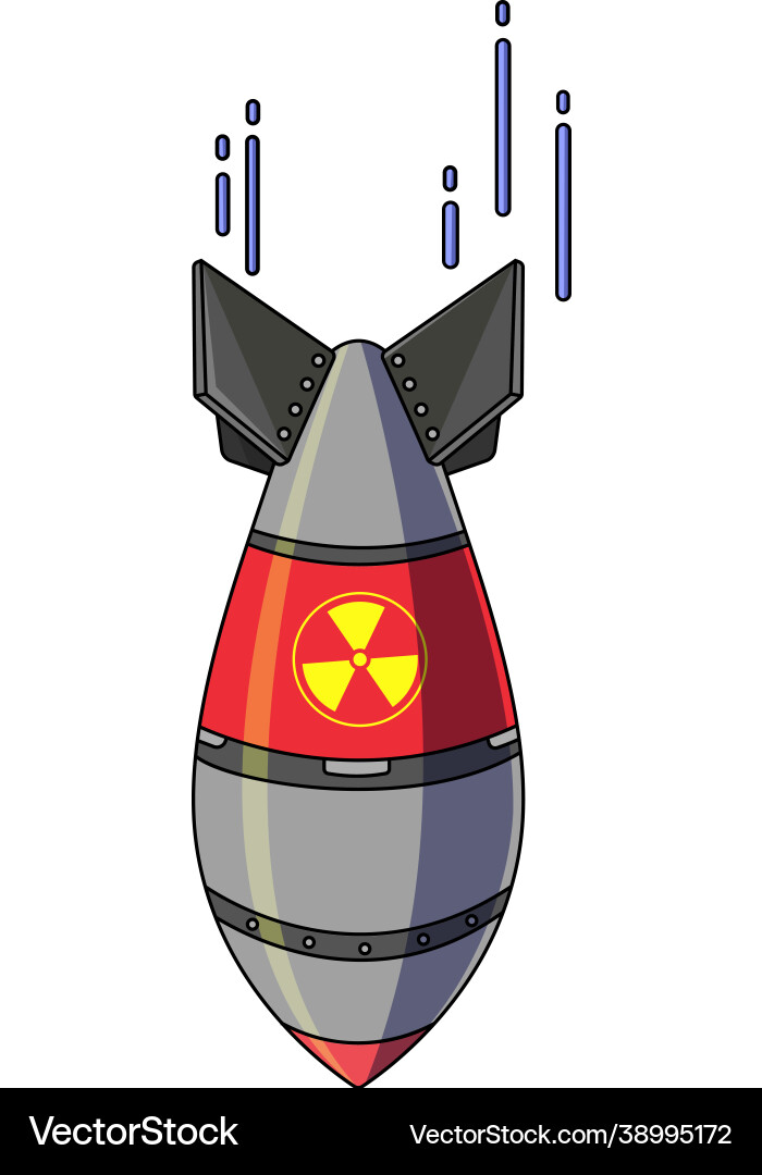 Nuclear warhead Royalty Free Vector Image - VectorStock