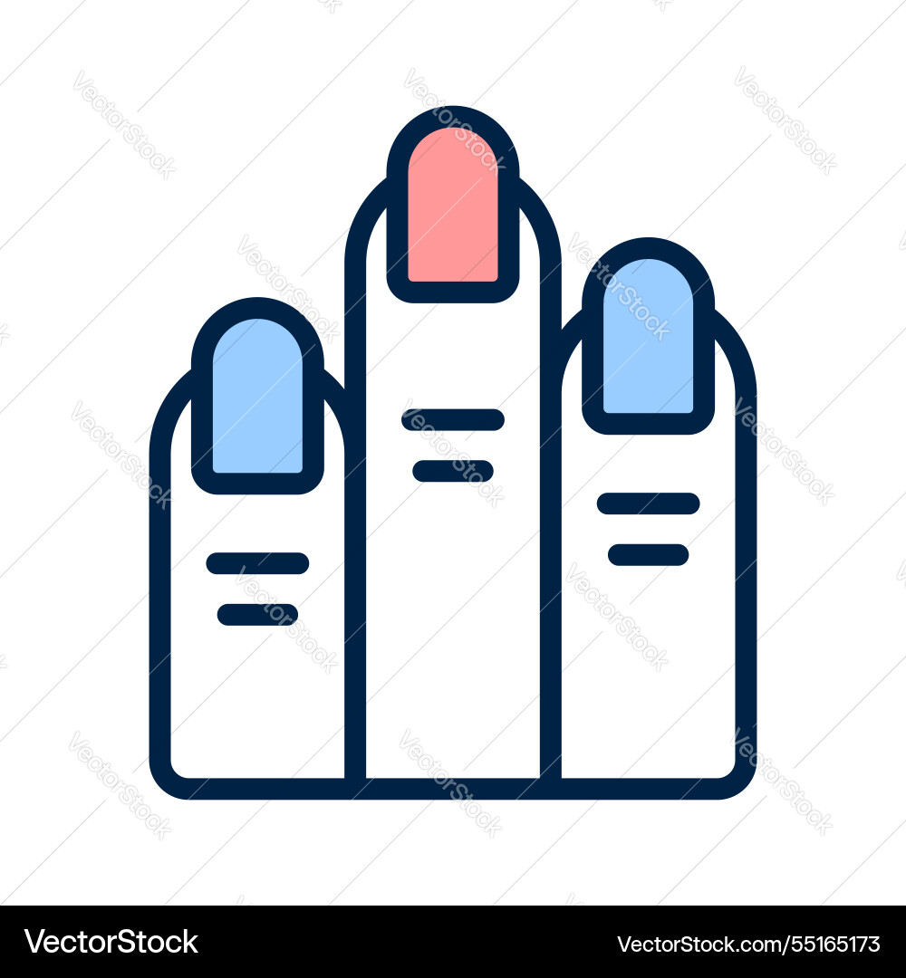 Nails Royalty Free Vector Image - VectorStock