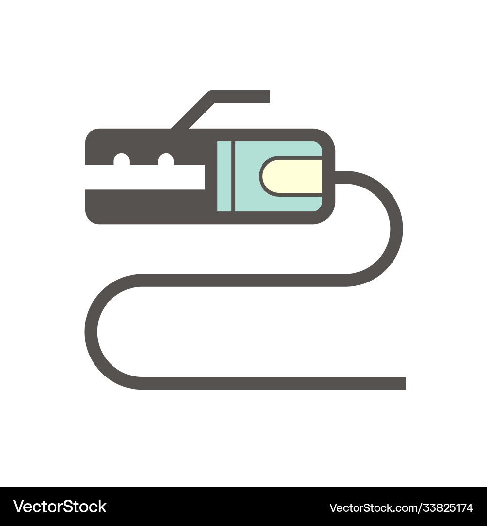 Welding electrode holder icon Royalty Free Vector Image