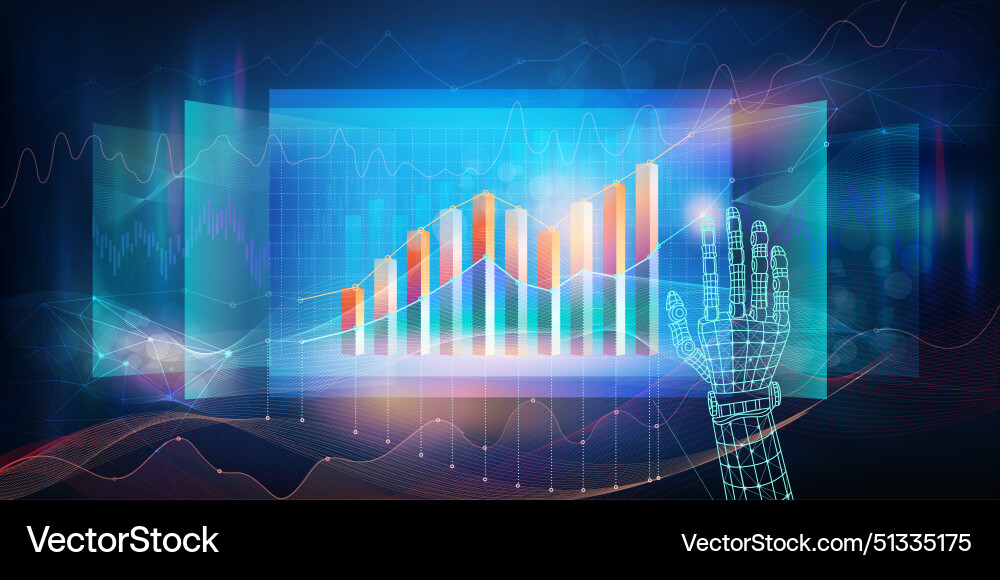 Abstract infographics on the topic Royalty Free Vector Image