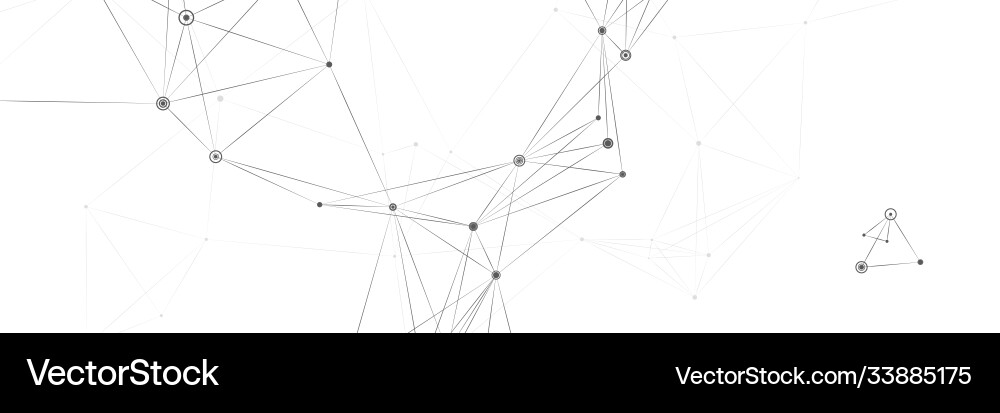 Medical background with geometric connecting lines