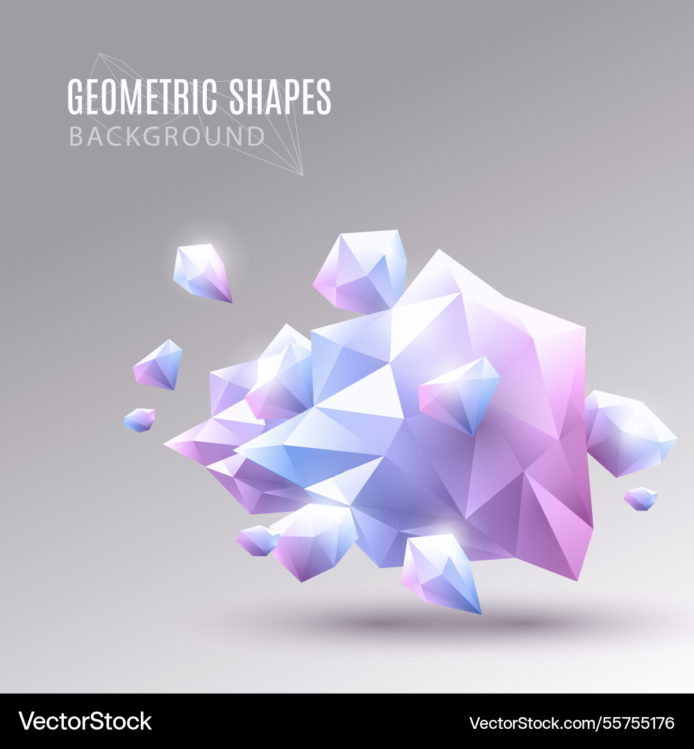 Eleganter Hintergrund mit geometrischem Design Vektorbild