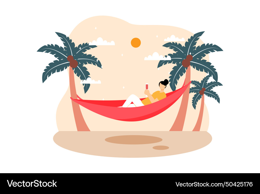 Weekend flat Royalty Free Vector Image - VectorStock