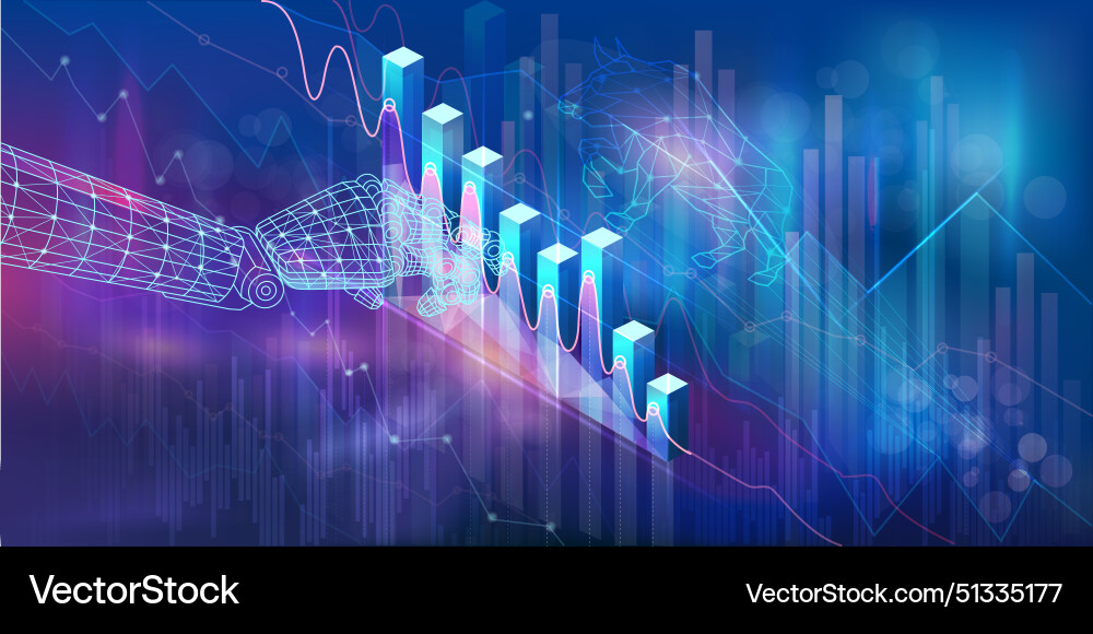 Infographics on the topic of analyzing Royalty Free Vector