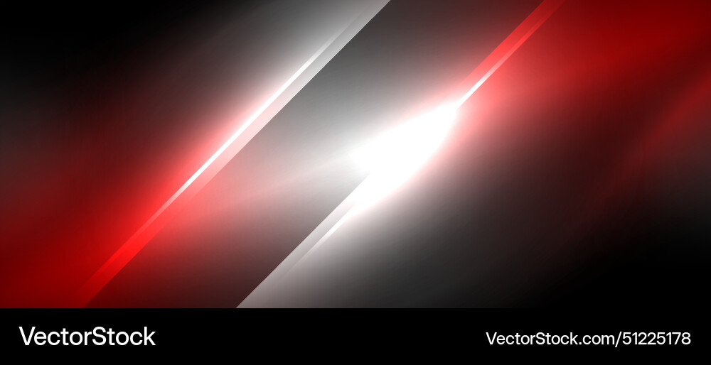 A red and black background with white light Vector Image