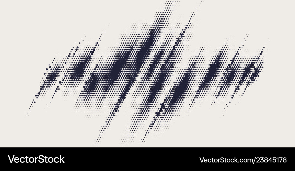 Monochrome printing raster abstract Royalty Free Vector