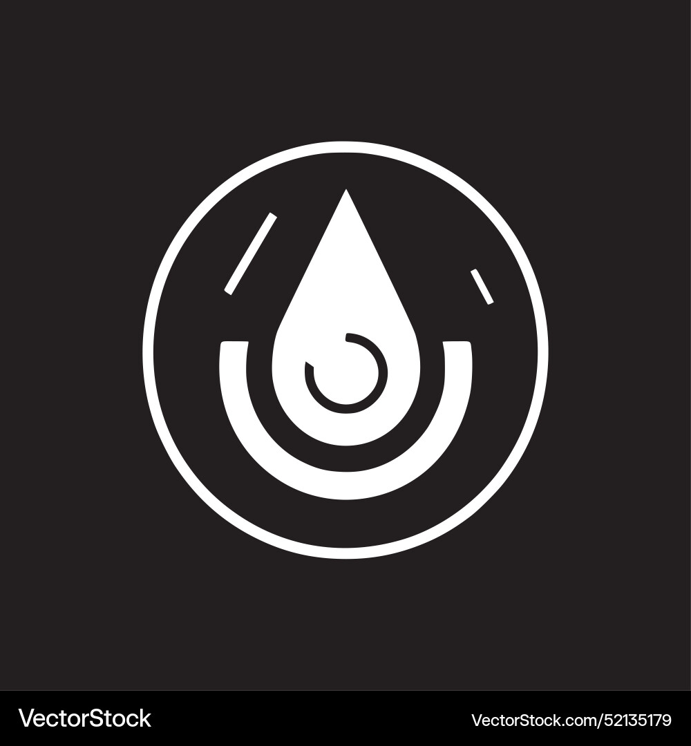 Text effect - black and white isolated icon Vector Image