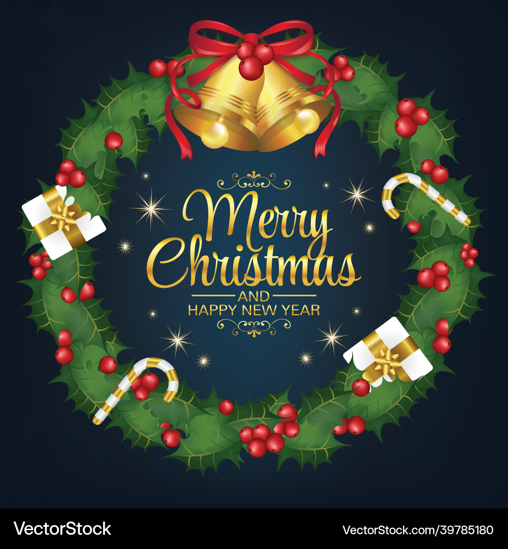 Merry christmas art background Royalty Free Vector Image