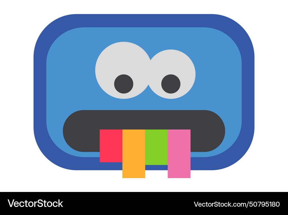Troll face stickers Royalty Free Vector Image - VectorStock