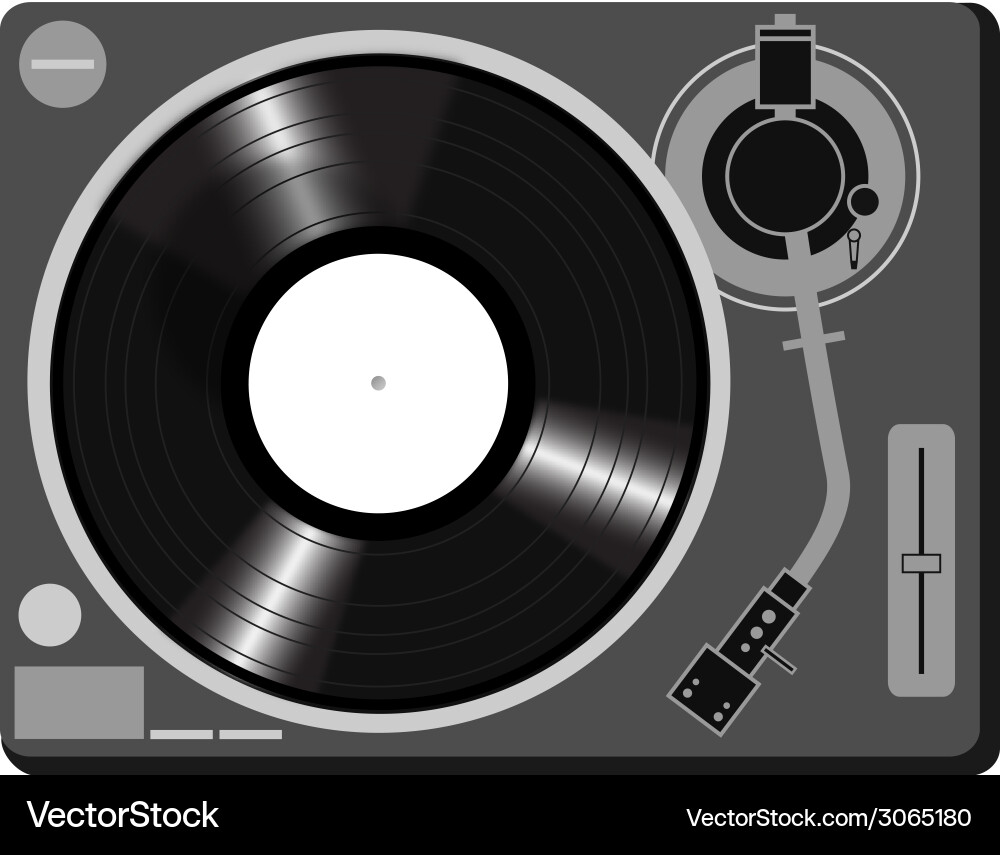 Turntable Royalty Free Vector Image - VectorStock