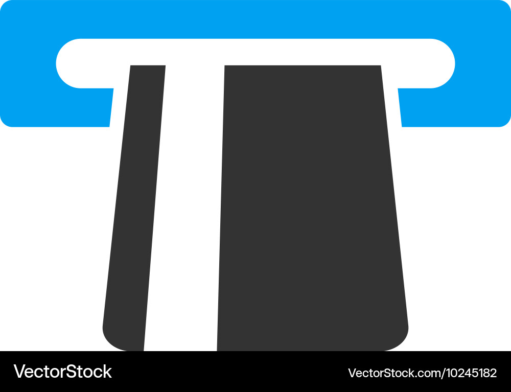 Bank Card Payment Terminal Icon Royalty Free Vector Image