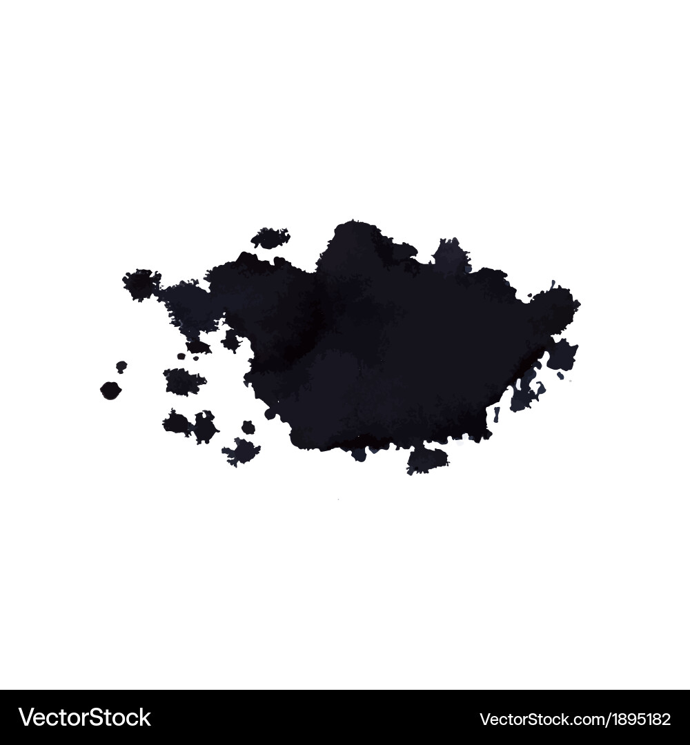 Ink stain Royalty Free Vector Image - VectorStock